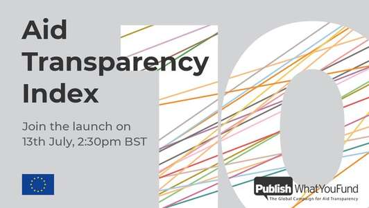 Join launch of 2022 Aid Transparency Index - iatistandard.org
